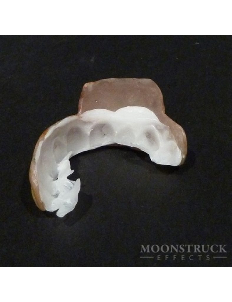 Lemmy ProFX Teeth With Silver Braces - Horror Shop FX