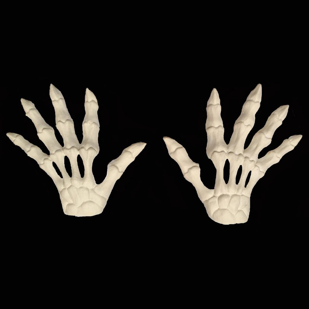 Skeleton Prosthetic Hand Backs - Horror Shop FX