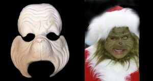 Grinch Foam Latex Mask - Horror Shop FX
