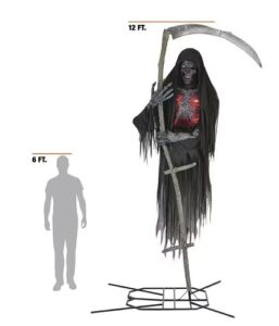 12ft Levitating Reaper Prop - Horror Shop FX